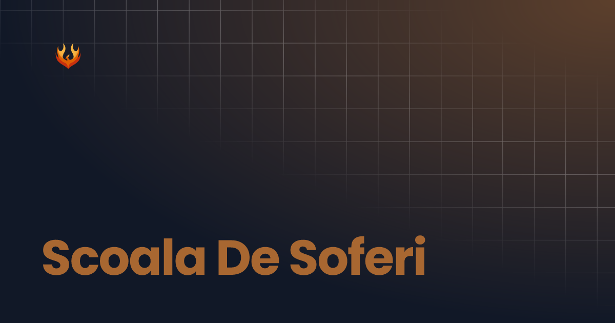 Scoala De Soferi | PHOENIX RP Romania