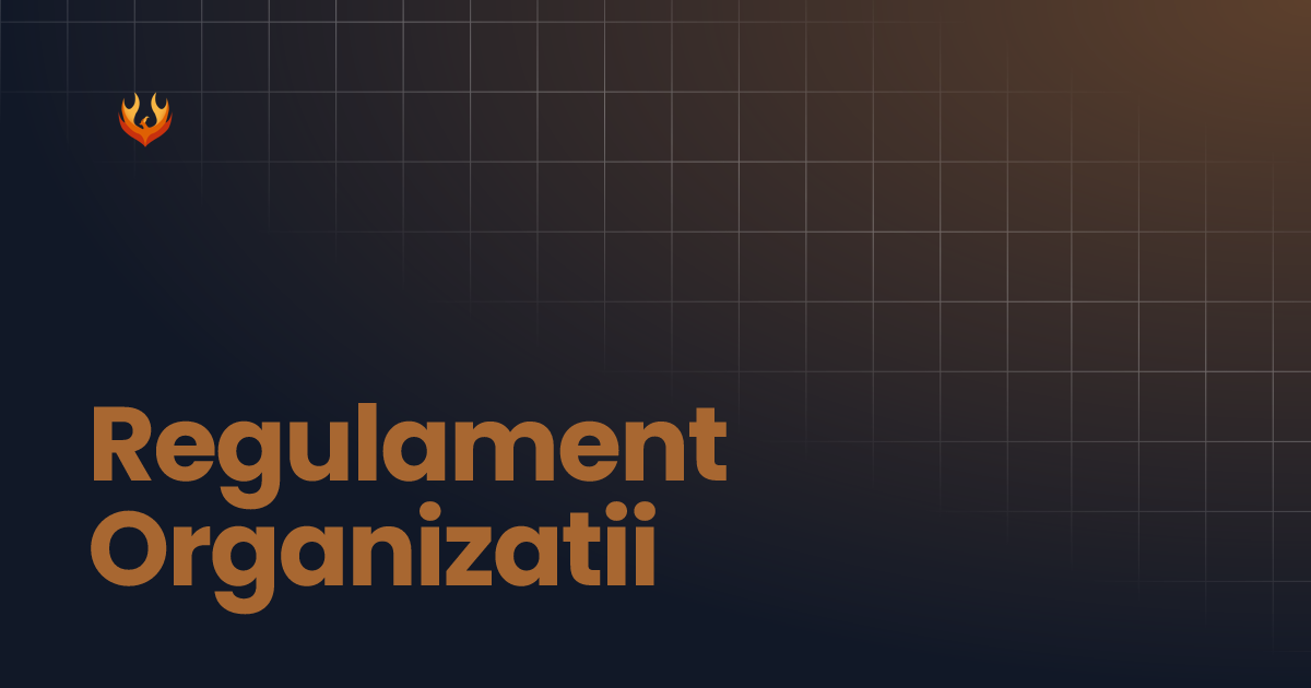 Regulament Organizatii | PHOENIX RP Romania