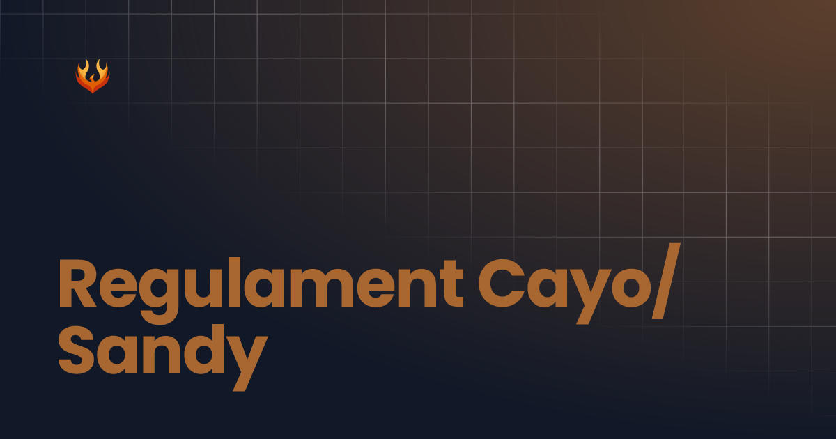 Regulament Cayo/Sandy | PHOENIX RP Romania